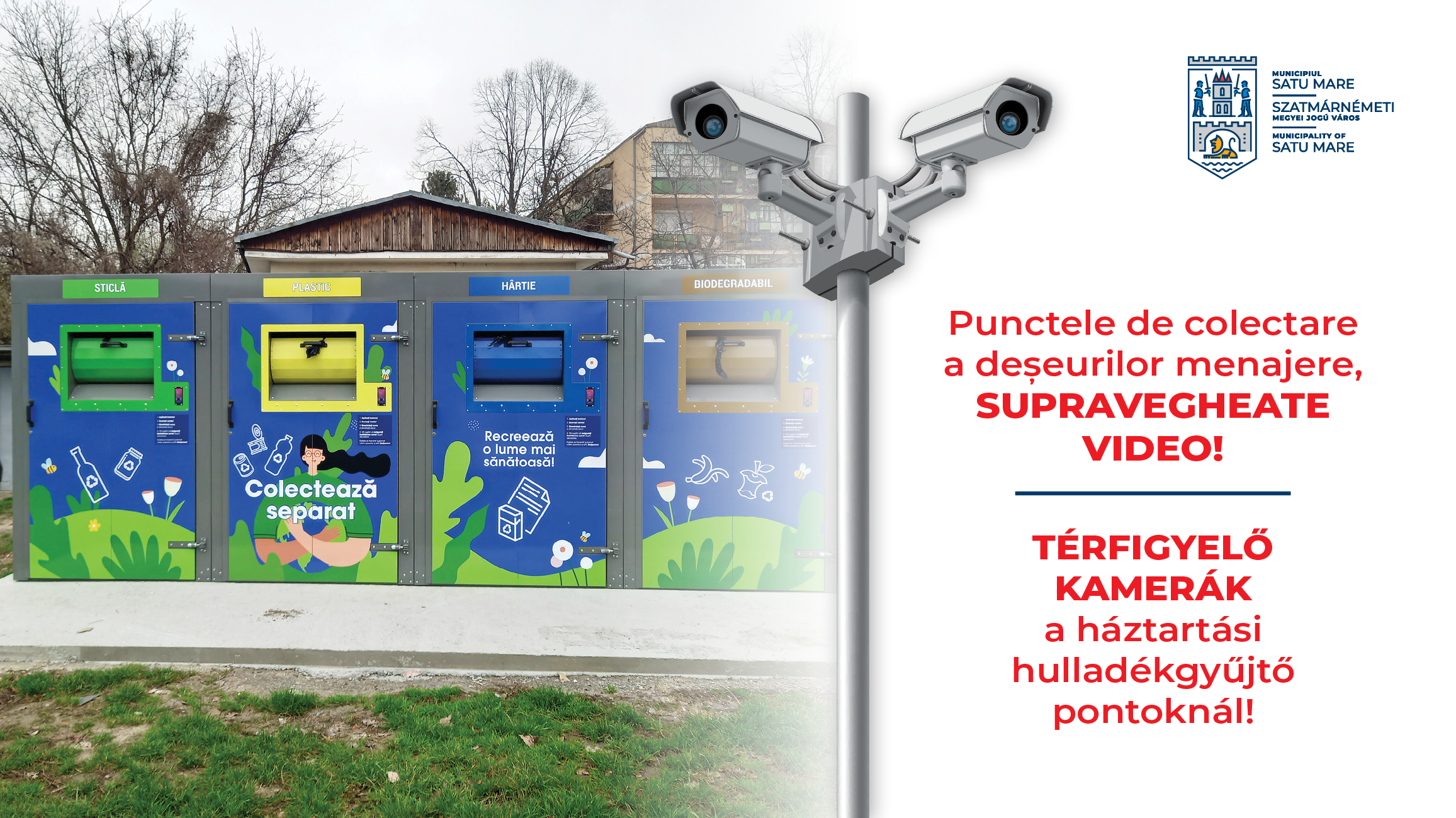 Camere video de supraveghere, instalate la încă două puncte ...