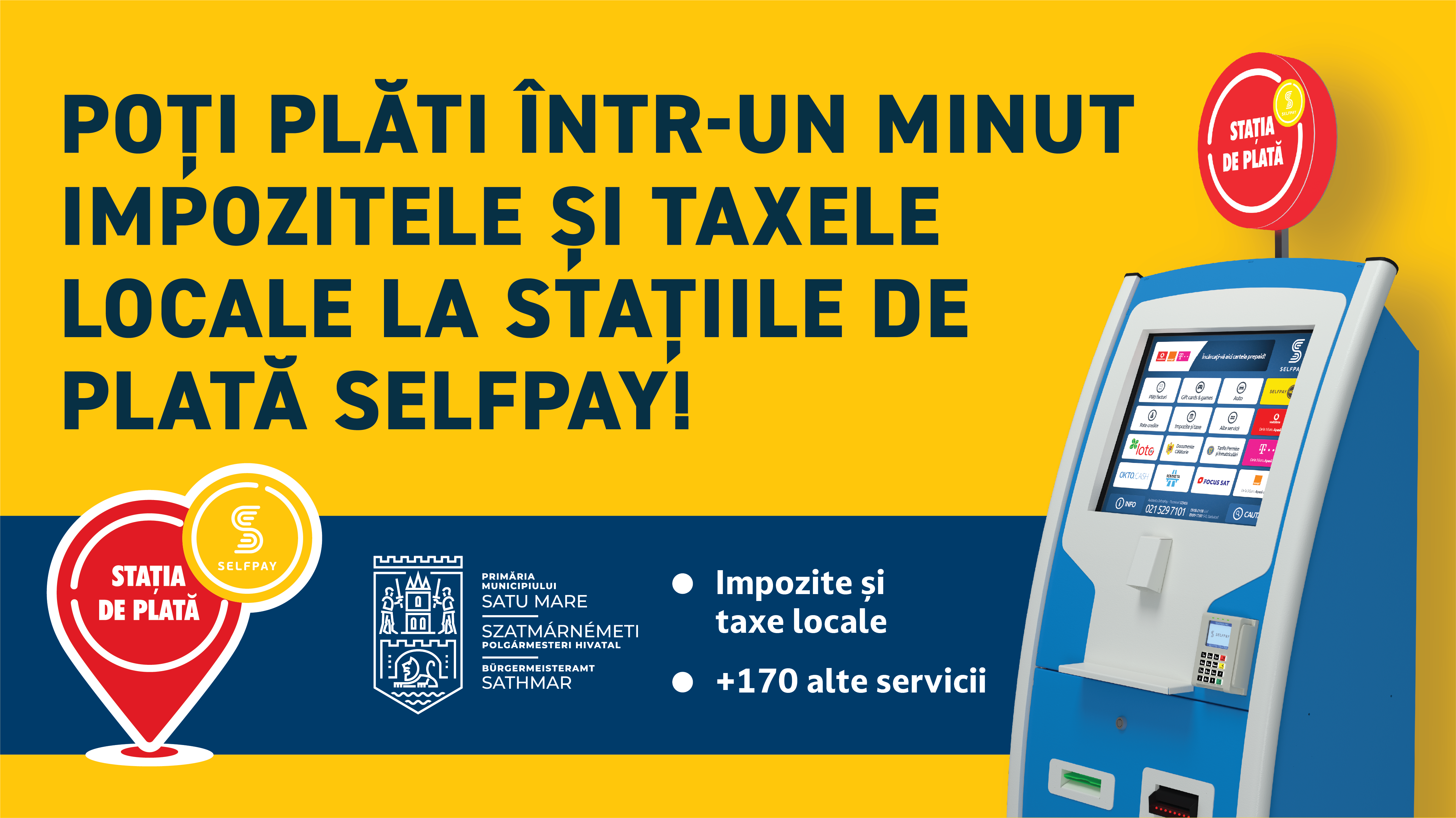 IMPOZITELE SE POT ACHITA CU BONIFICAȚIA DE 10%